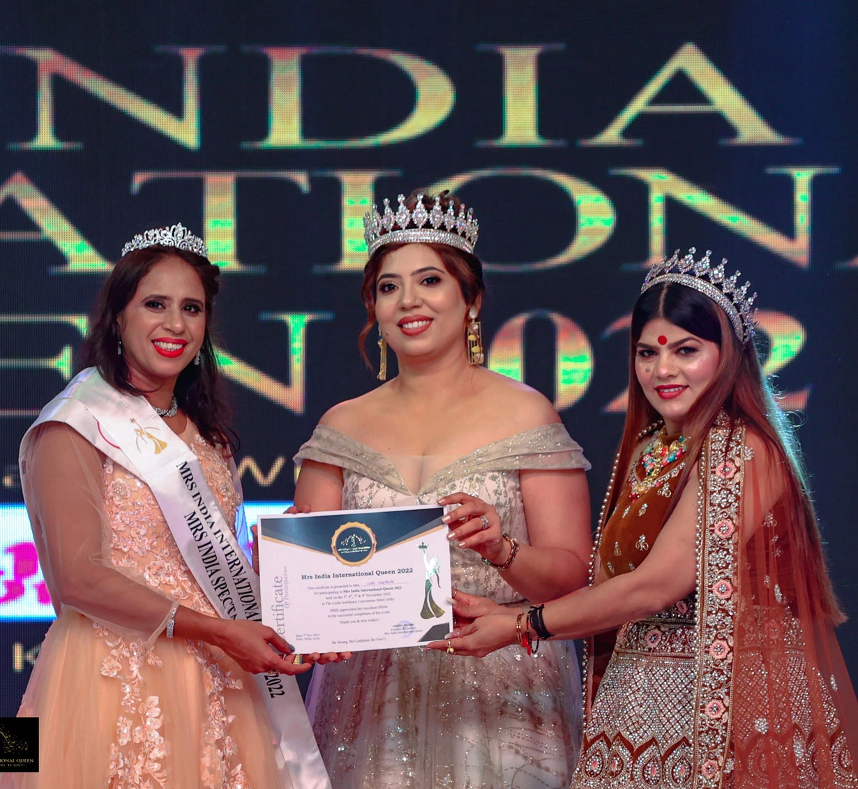 Mrs India International Queen Winners 2022 | Mrs India International Queen